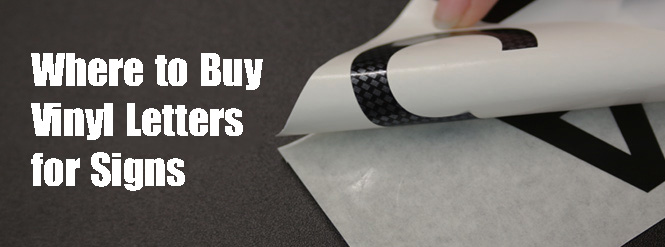 Where to Buy Vinyl Letters for Signs - Rustypod Store