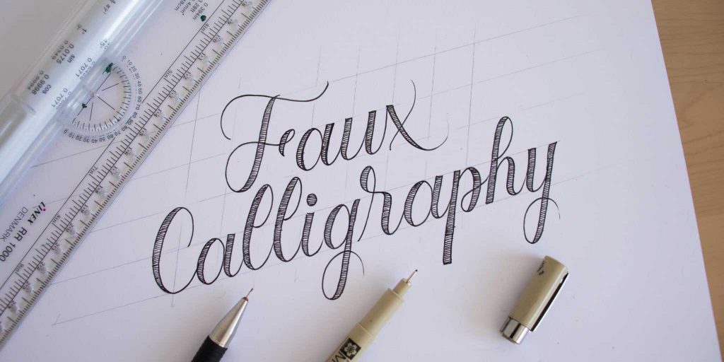Distinguishing between Hand Lettering and Calligraphy. - Rustypod Store