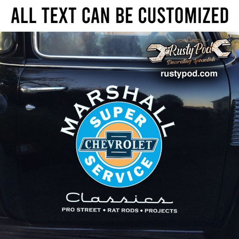 chevy sticker Archives - Rustypod Store