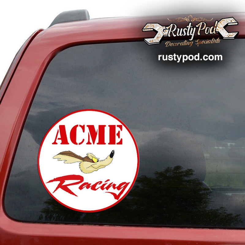 Personalized ac racing hot rod sticker 11423 - Rustypod Store