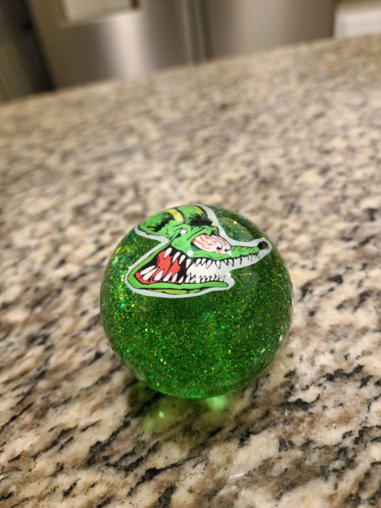 Rat Fink Custom Glitter Shift Knob Hot Rod, Rat Rod, Mooneyes jdm ...