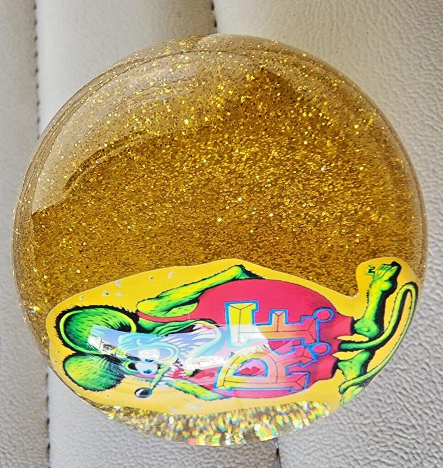 Rat Fink Custom Glitter Shift Knob Hot Rod, Rat Rod, Mooneyes ...