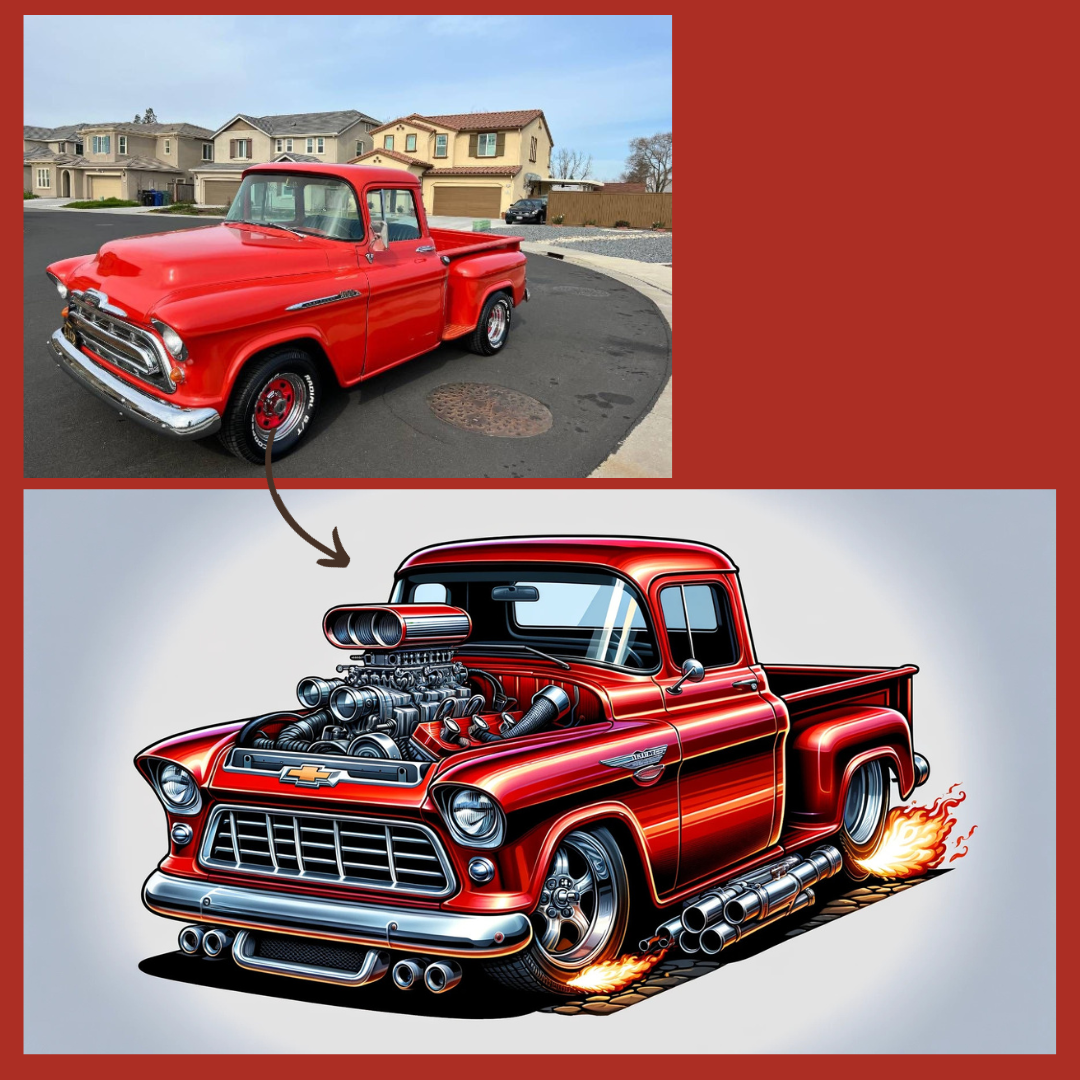 Transform Your Vehicle into a Hot Rod Style for Just $3! - Rustypod Store