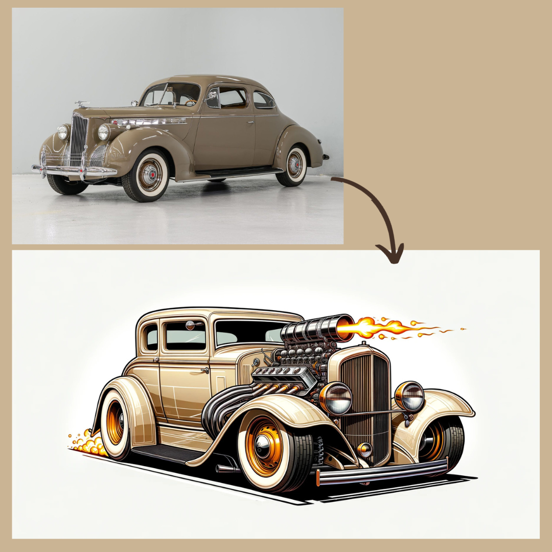 Transform Your Vehicle into a Hot Rod Style for Just $3! - Rustypod Store