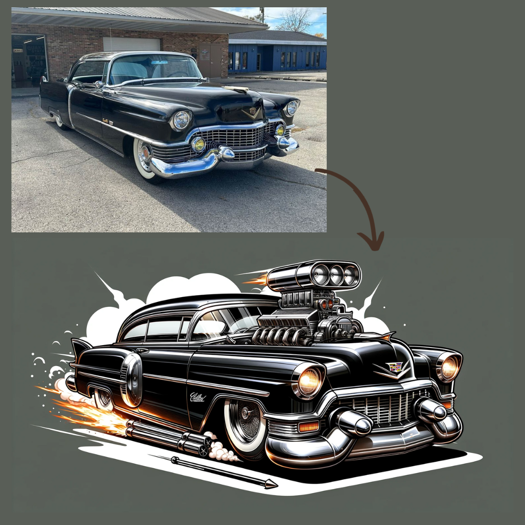 Transform Your Vehicle into a Hot Rod Style for Just $3! - Rustypod Store