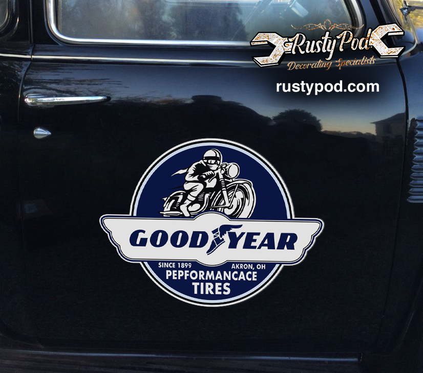 Motorsport lettering sticker 11487 - Rustypod Store