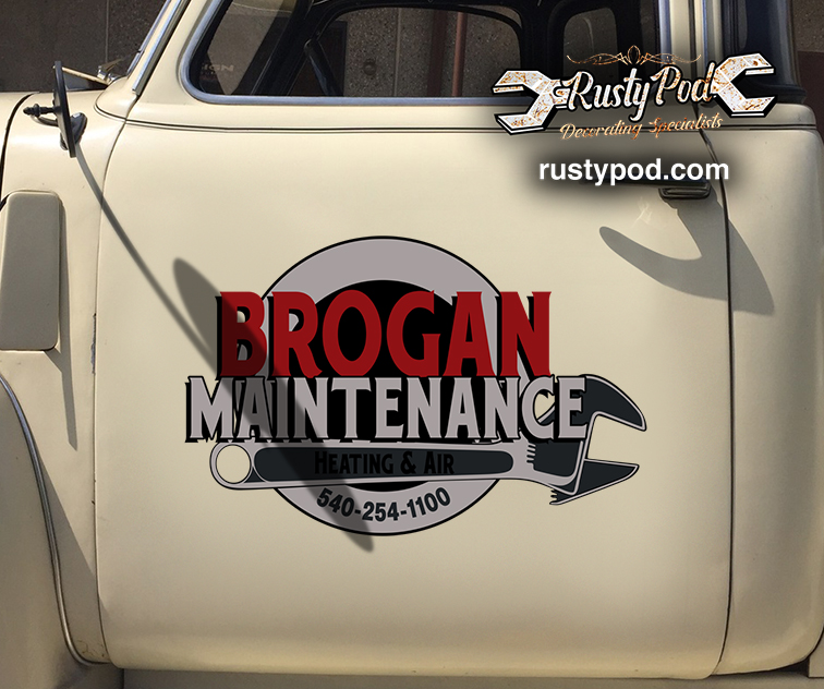personalized garage wrench sticker 11981 - Rustypod Store